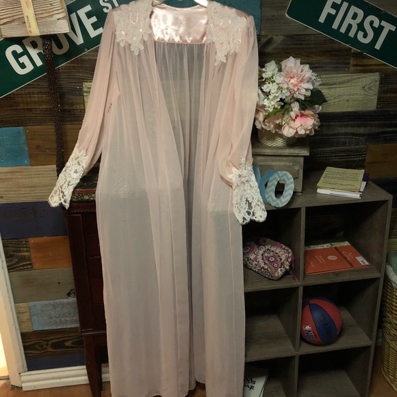 Neiman Marcus | Intimates & Sleepwear | Beautiful Pink Sheer Robe By ...